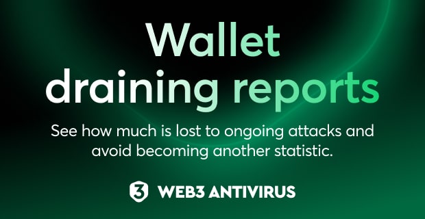 Wallet draining monitor